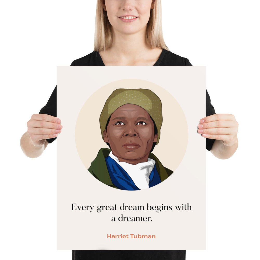 Harriet Tubman Quote Print – EmpowHer Prints